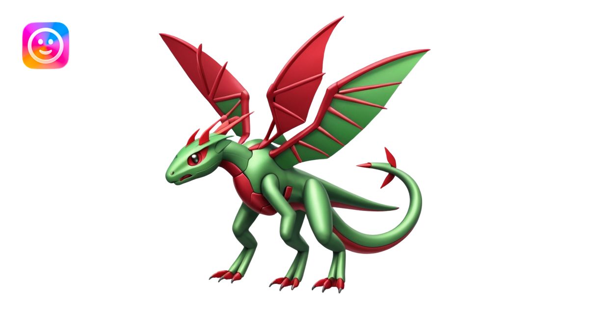 Vikavolt-Flygon-Genesect-Miraidon-fusion, full body emoji | AI Emoji ...