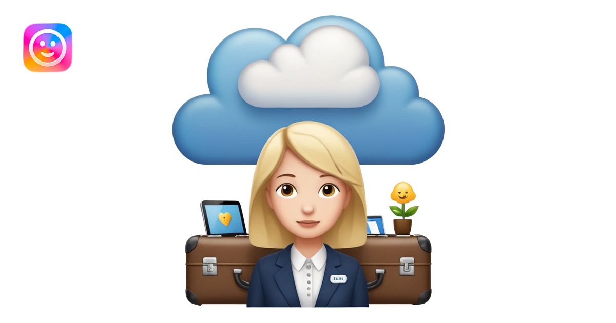 A thinking person with a thought cloud showing a modern hotel reception ...