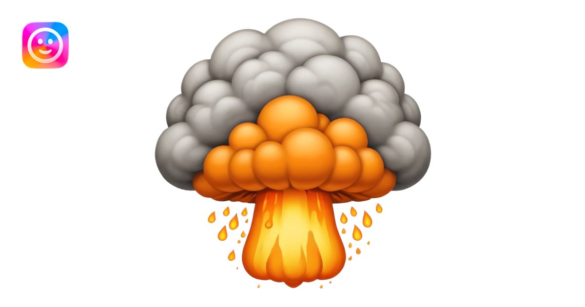 nuclear emoji | AI Emoji Generator