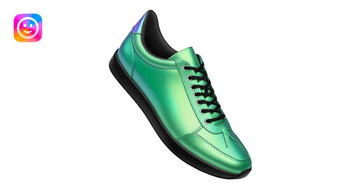 Elphaba sneakers emoji | AI Emoji Generator