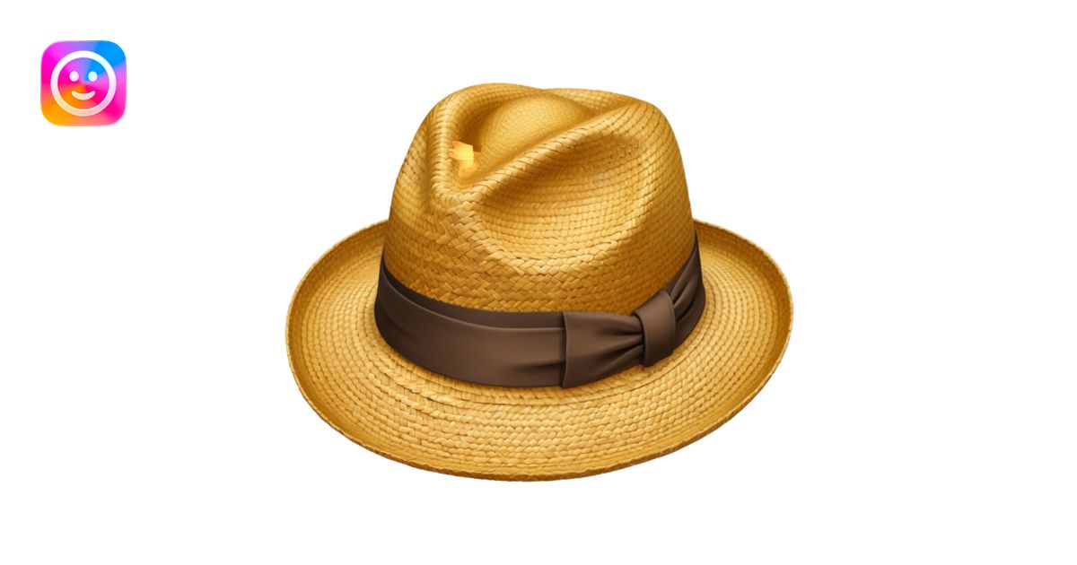 Straw Hat emoji | AI Emoji Generator