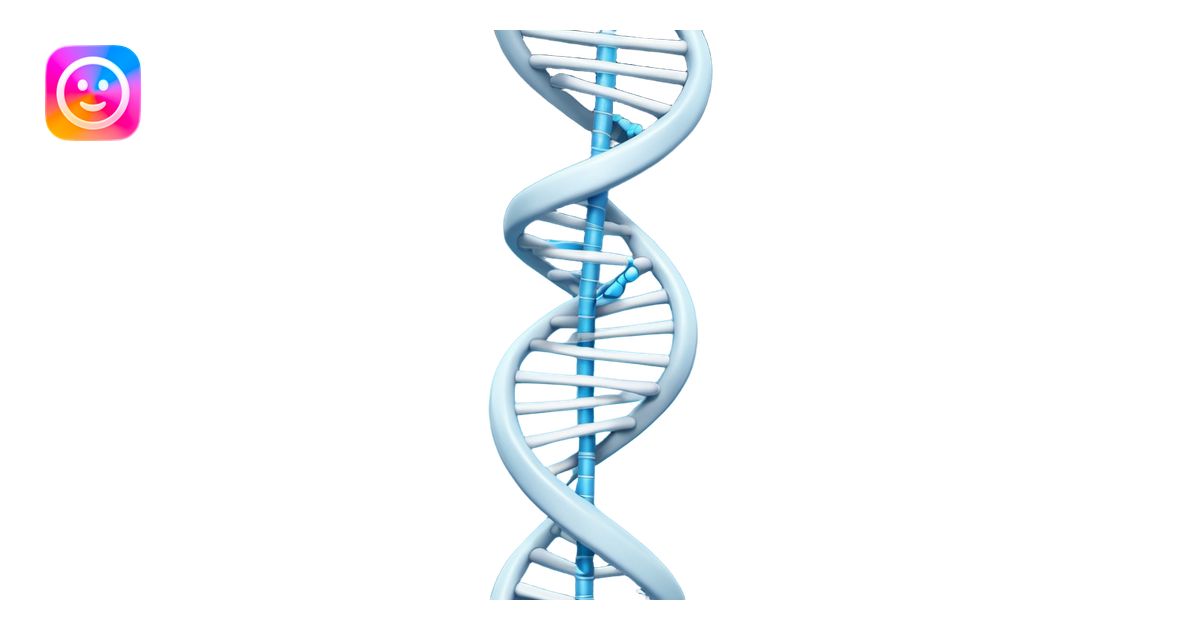 3D render of DNA Helix, forensic investigation aesthetic, sterile ...