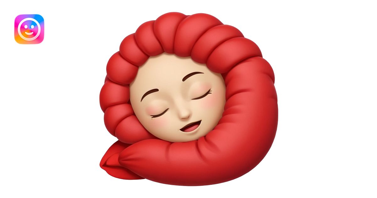 Berry emoji sleeping emoji | AI Emoji Generator