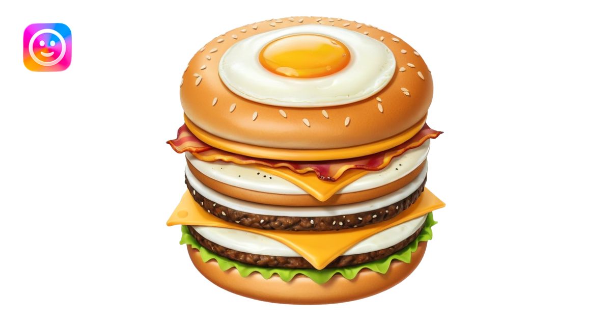 can you make me a breakfast item mixed into a lunch item? so like half ...