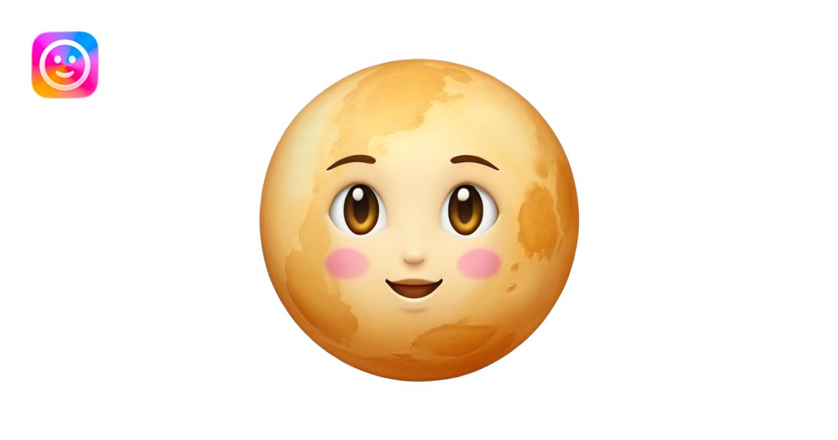 Planet Venus emoji | AI Emoji Generator