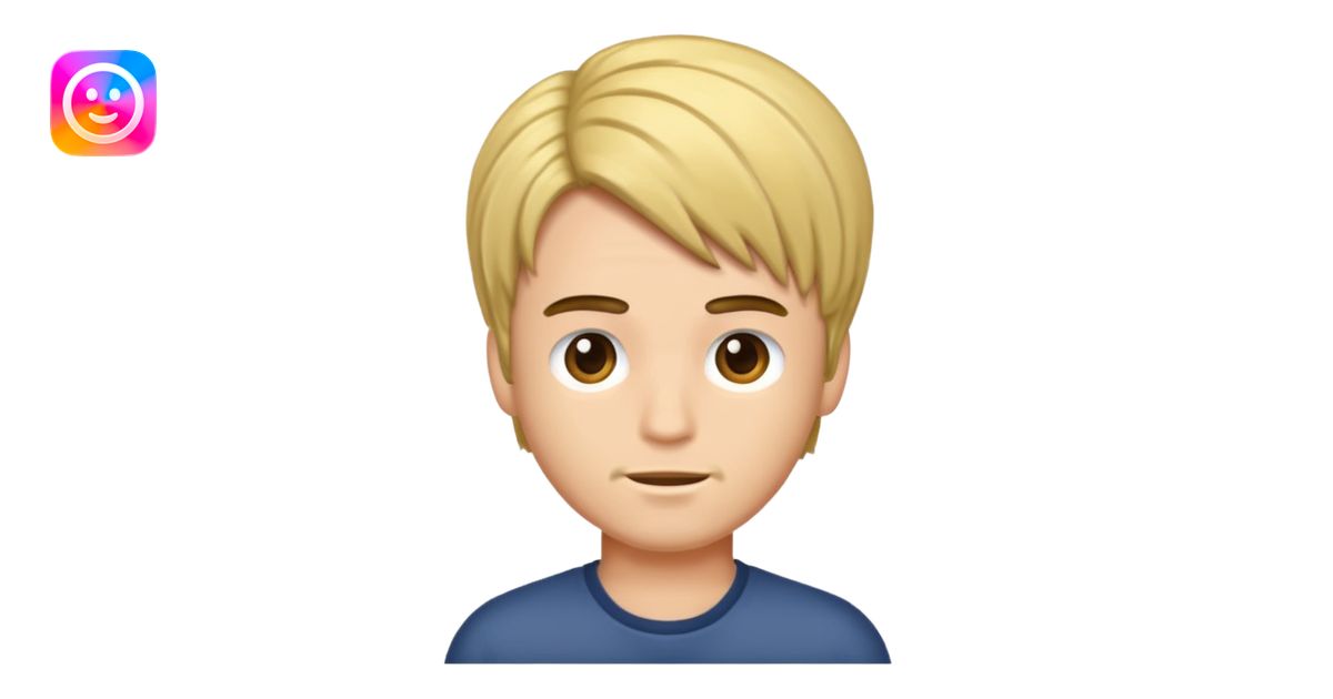 hair male emoji | AI Emoji Generator
