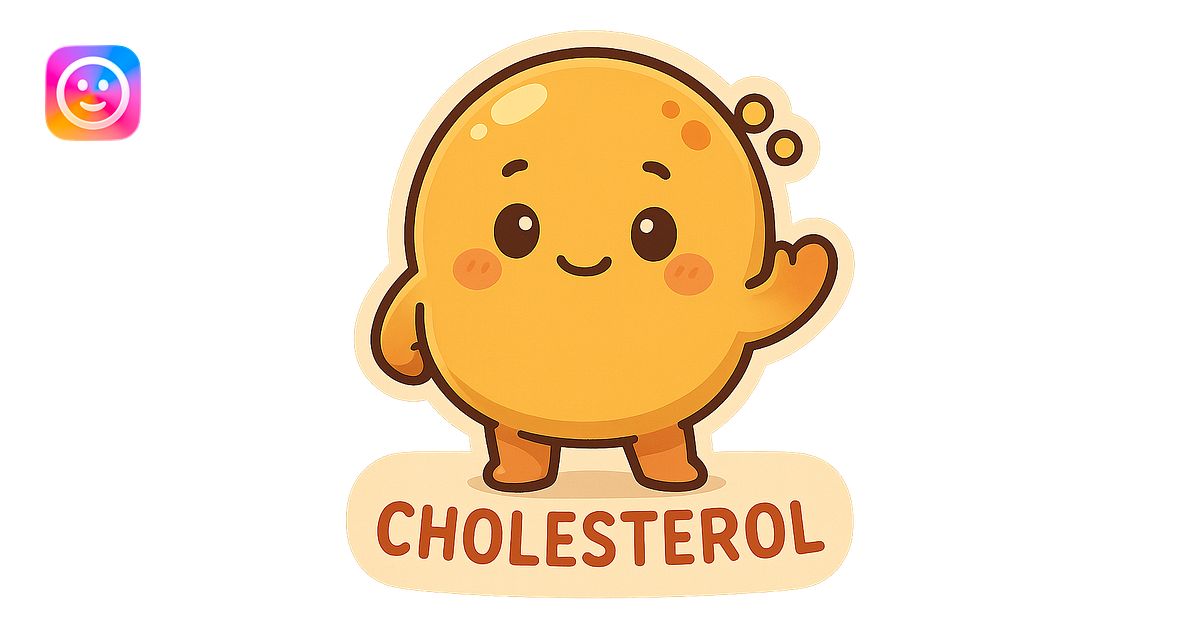 Cholesterol emoji | AI Emoji Generator