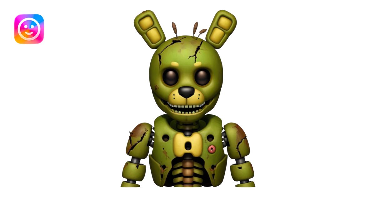 extremely accurate Springtrap from five nights at Freddy’s 3 emoji | AI ...