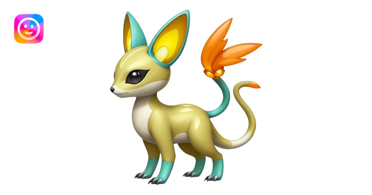 Shiny exotic animalistic feral Colorful glowing glossy smooth soft ...