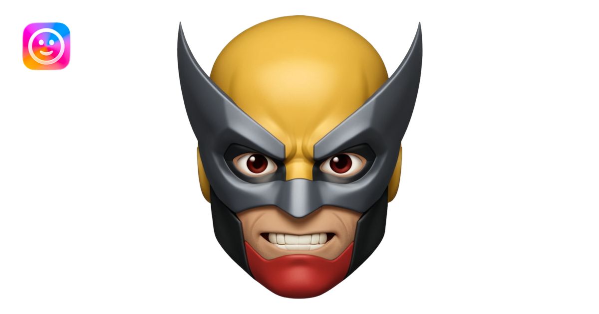 Wolverine from Deadpool & Wolverine movie emoji | AI Emoji Generator