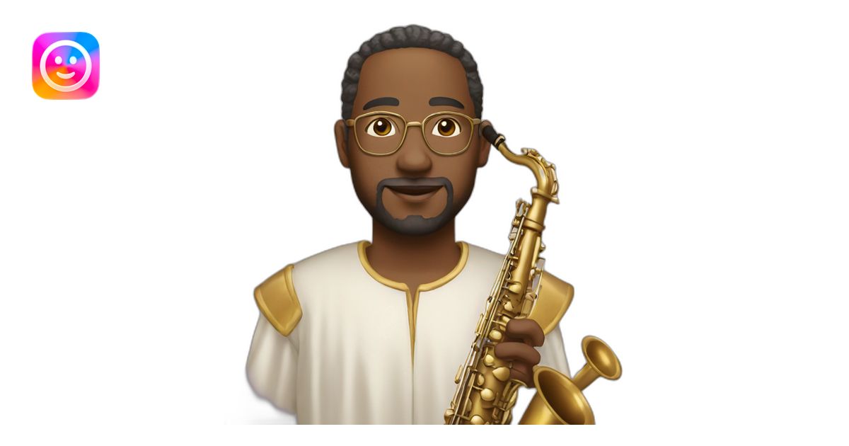 patron saint of jazz emoji | AI Emoji Generator