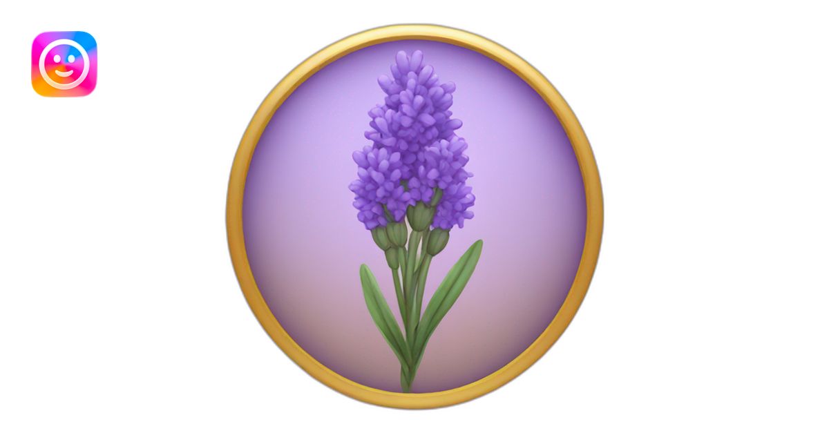 lavender emoji | AI Emoji Generator