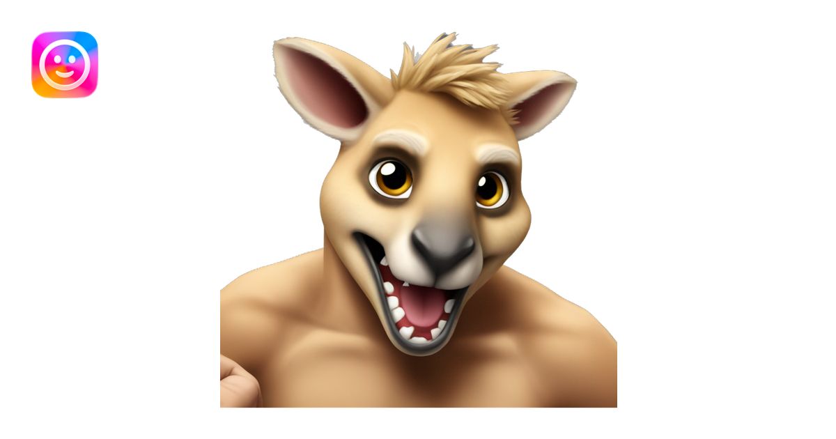 kangaroo boxing jake paul emoji | AI Emoji Generator
