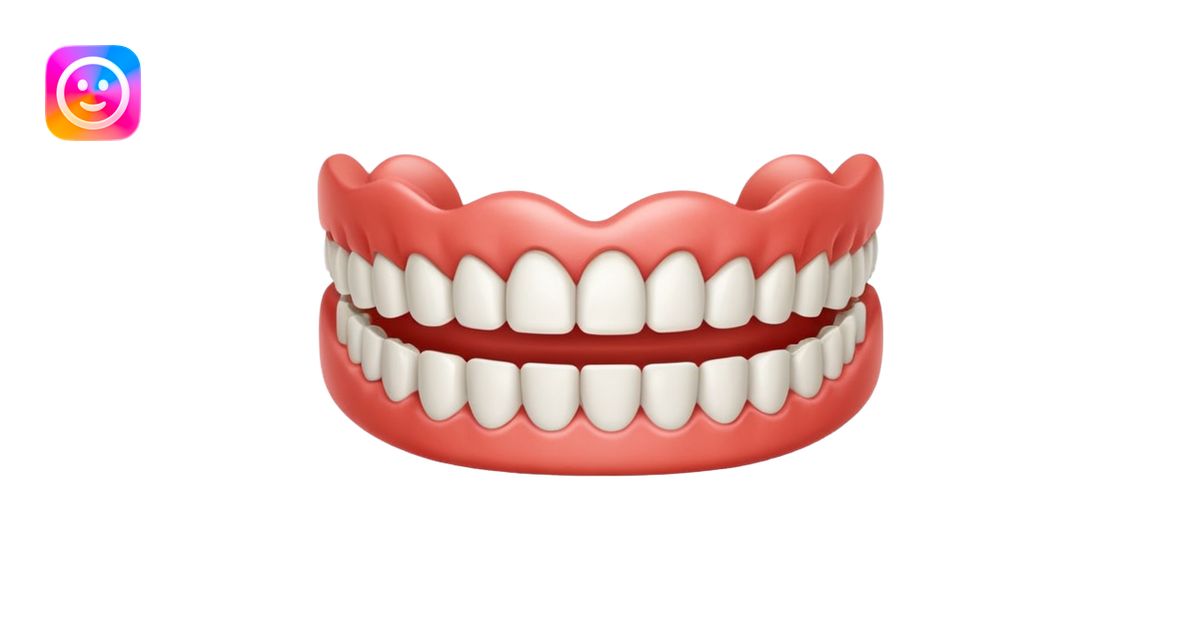 denture emoji | AI Emoji Generator