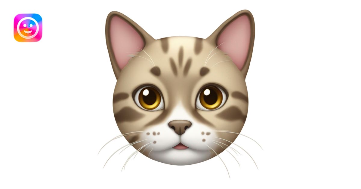 pet cat emoji | AI Emoji Generator