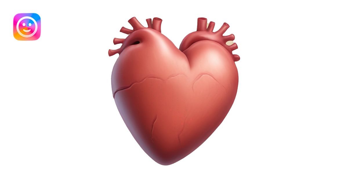 Real heart emoji | AI Emoji Generator