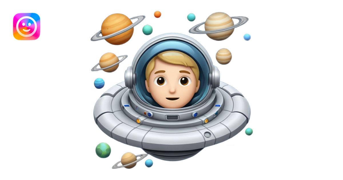 Space Adventure emoji | AI Emoji Generator