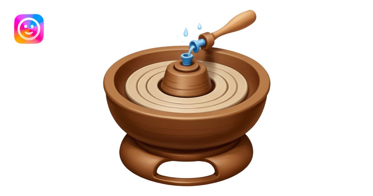 pottery wheel emoji | AI Emoji Generator