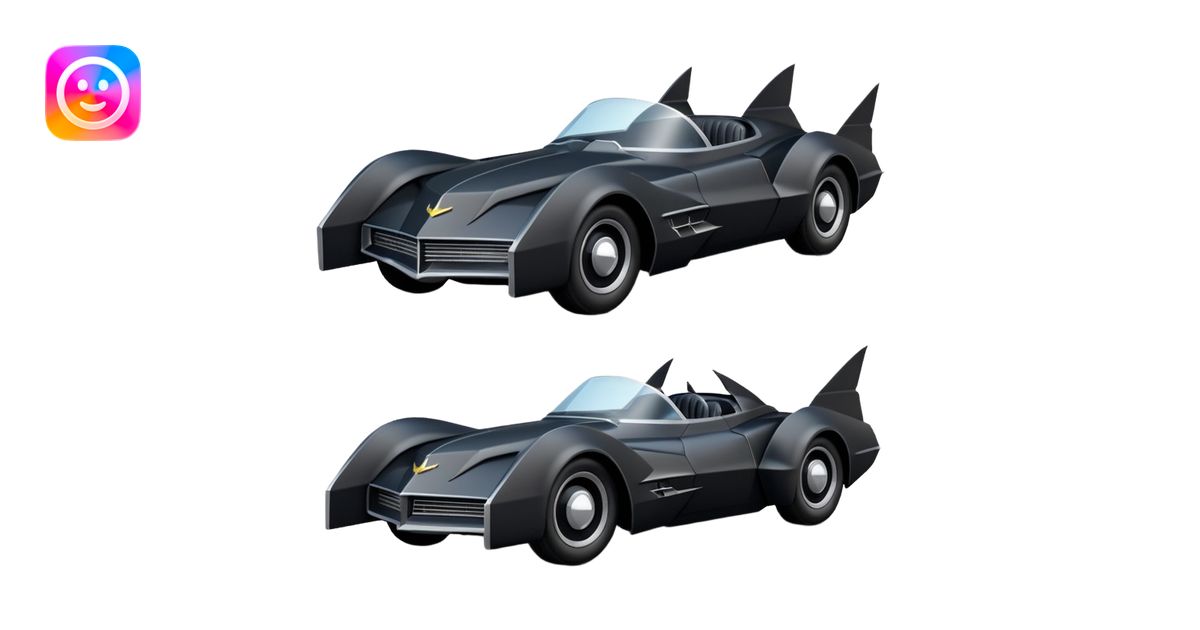 the animated series aerodynamic dark futuristic concept Batmobile ...