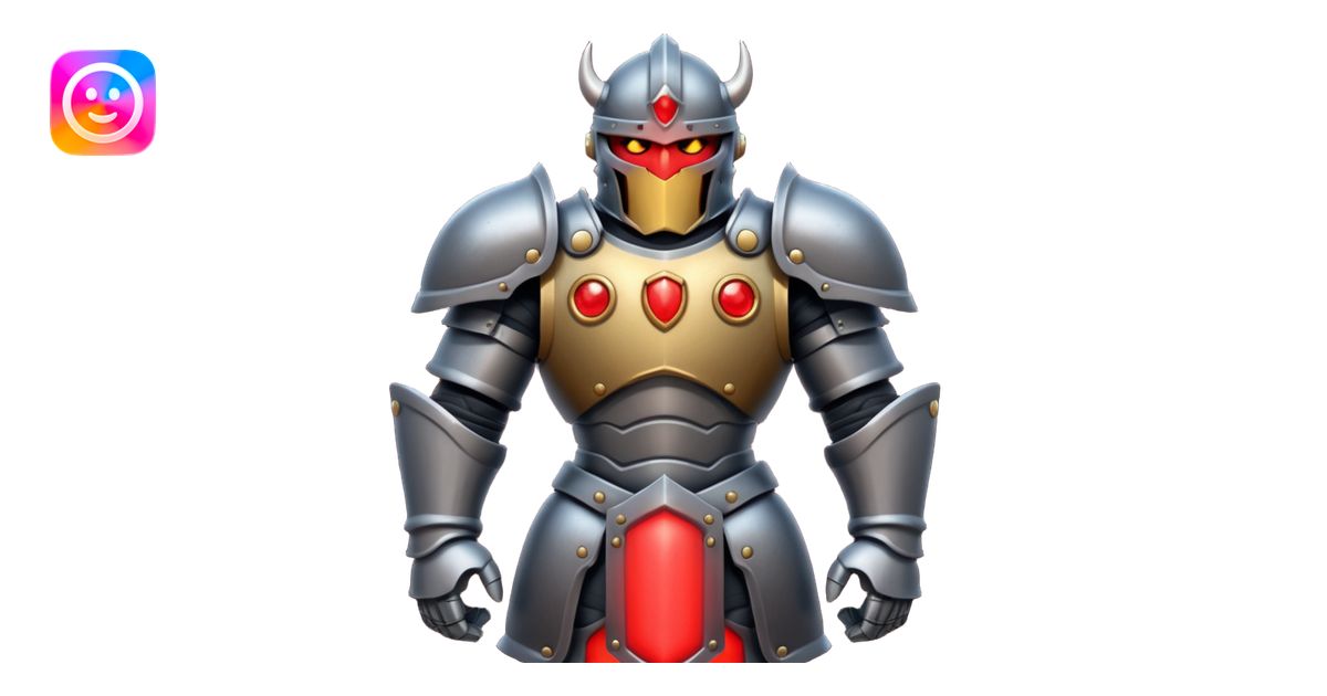 Mega knight from clash royal emoji | AI Emoji Generator