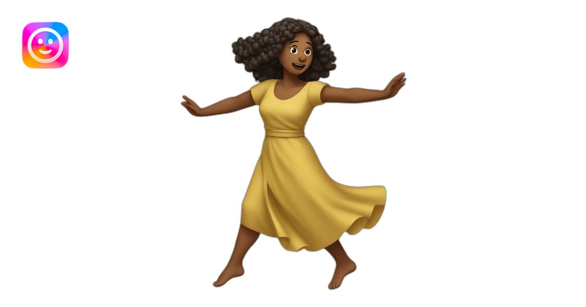 miriam dancing biblical emoji | AI Emoji Generator