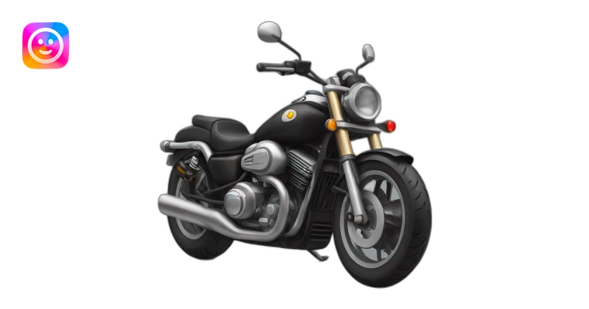 motorcycle emoji | AI Emoji Generator