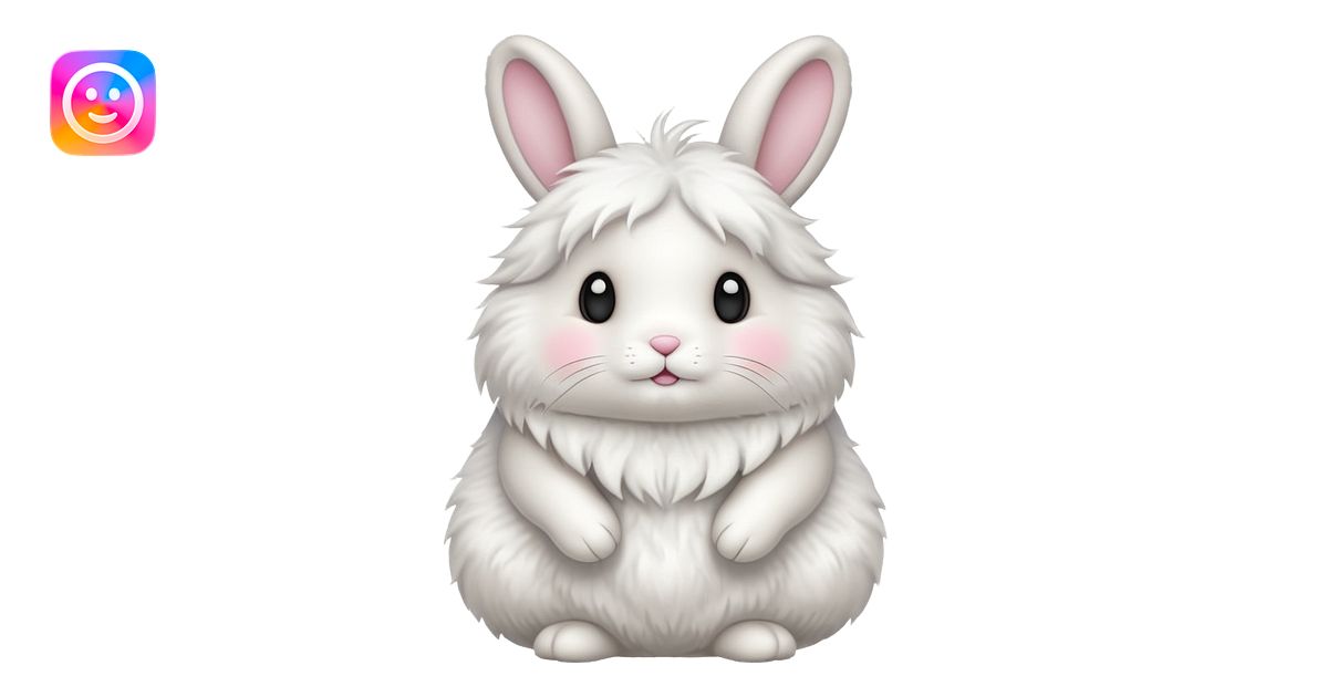 little bunny, full body emoji | AI Emoji Generator