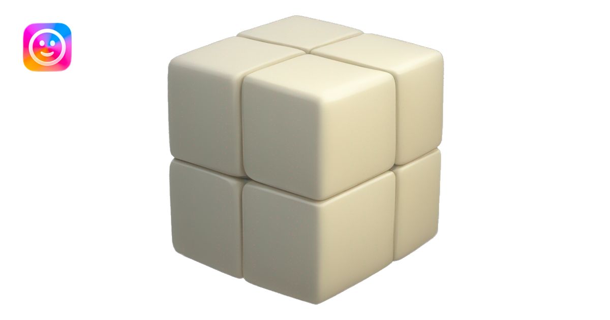rubic cube emoji | AI Emoji Generator