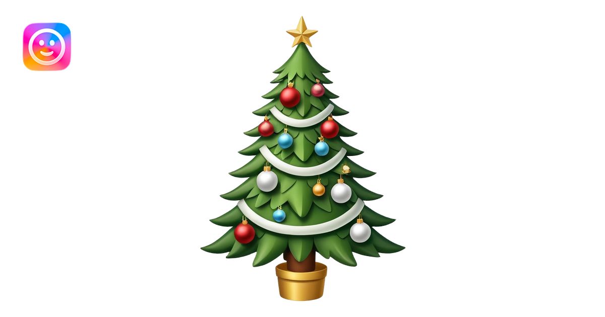 WHITE CHRISMAS emoji | AI Emoji Generator