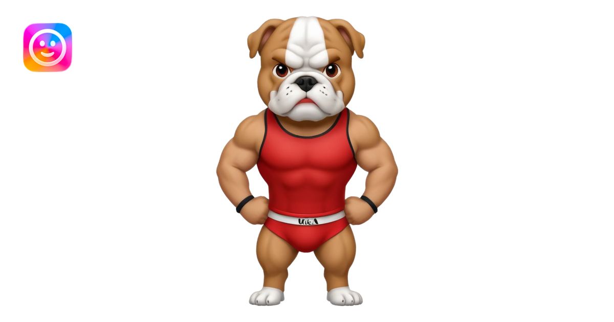 UGA Bulldog emoji | AI Emoji Generator