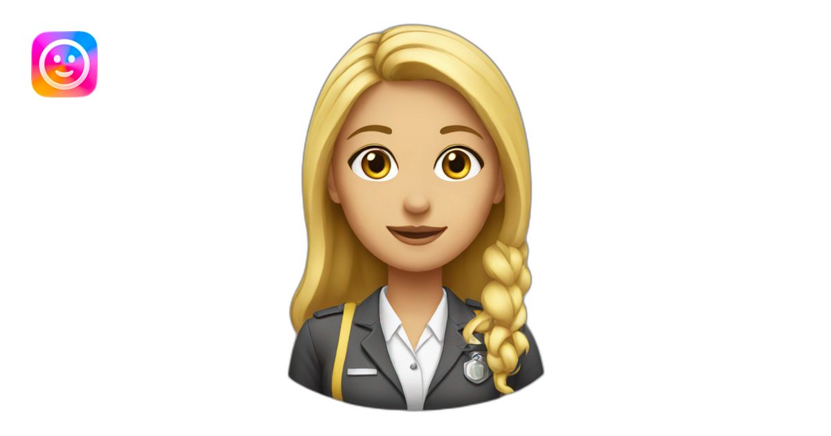 Recruiter girl emoji | AI Emoji Generator