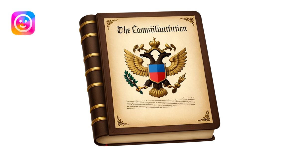The Constitution of the Russian Federation emoji | AI Emoji Generator