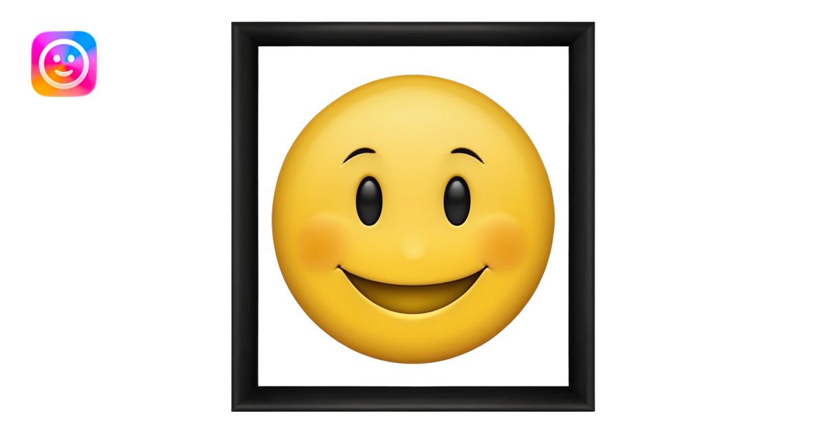 Lost média emojis joyeux noir emoji | AI Emoji Generator