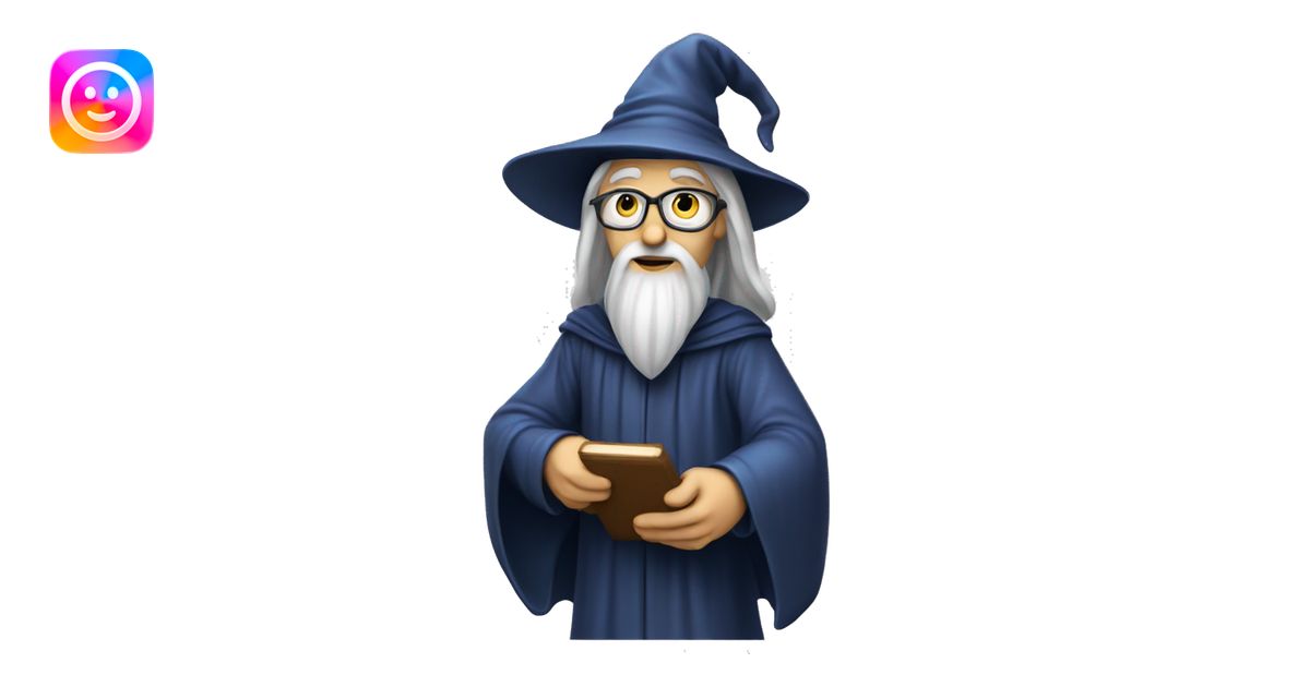 Database Wizard emoji | AI Emoji Generator