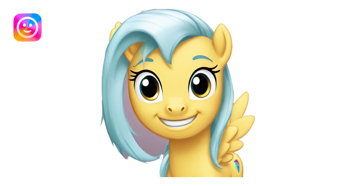 my little pony smile emoji | AI Emoji Generator