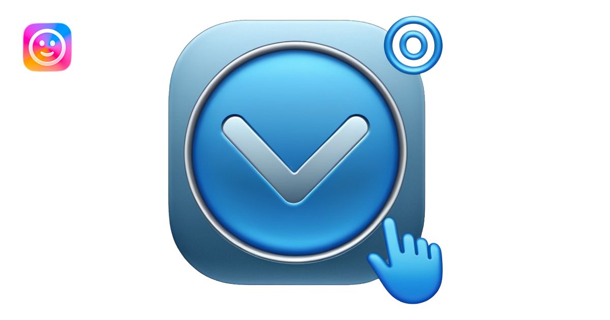 Make me a Instagram blue tick emoji full realistic emoji | AI Emoji ...