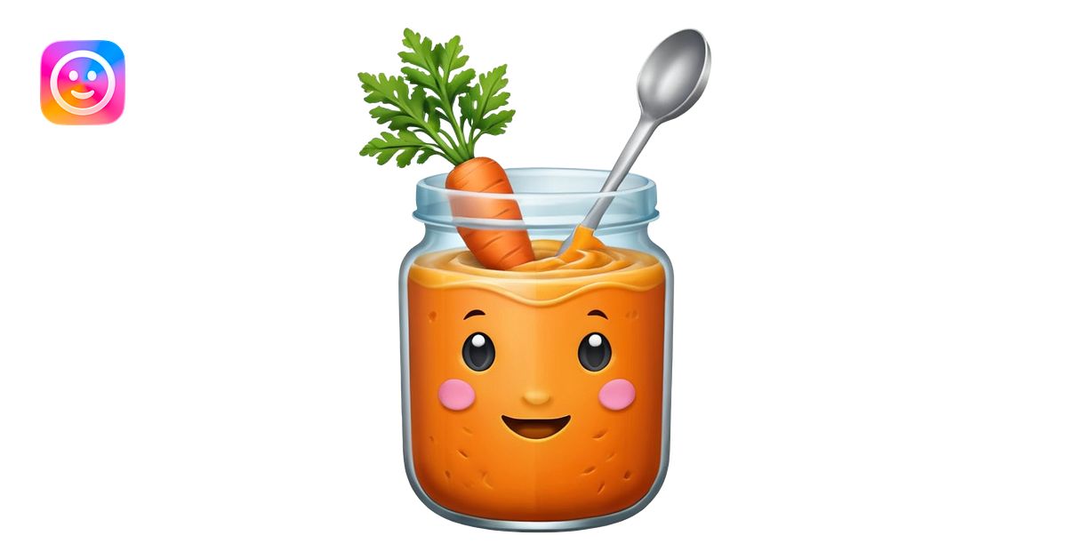 baby food emoji | AI Emoji Generator