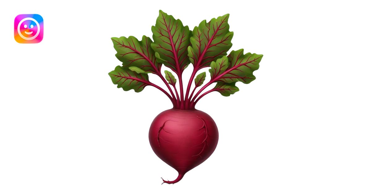 beetroot emoji | AI Emoji Generator