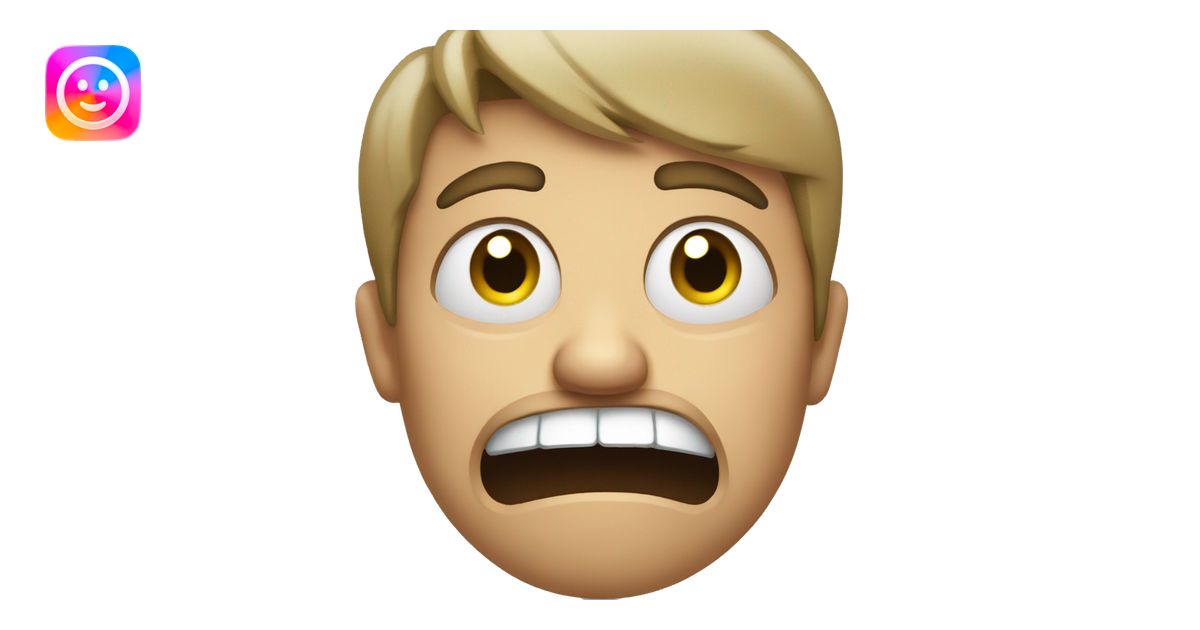 Disgusted face emoji | AI Emoji Generator