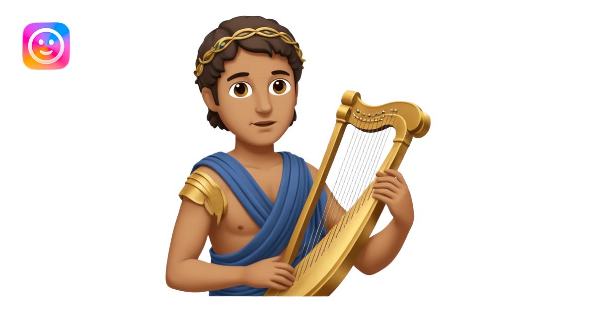 ancient greek people listening to a poet emoji | AI Emoji Generator