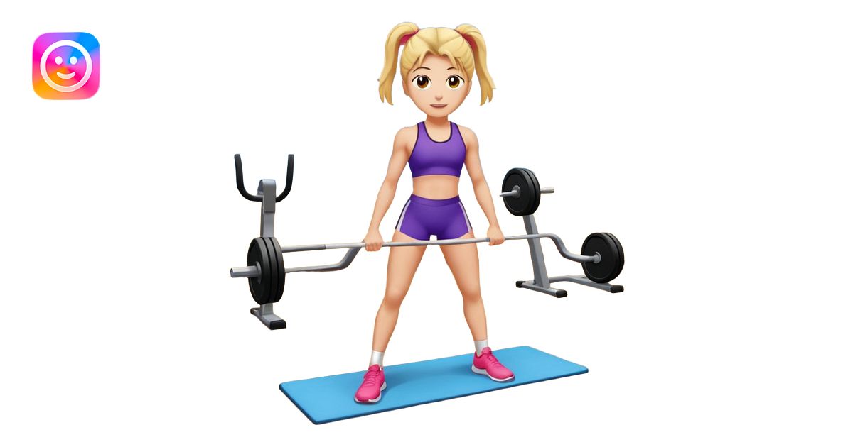 persona estirada en el suelo con las piernas levantadas gimnasio emoji ...