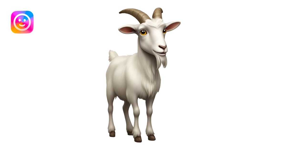 Make a goat emoji | AI Emoji Generator