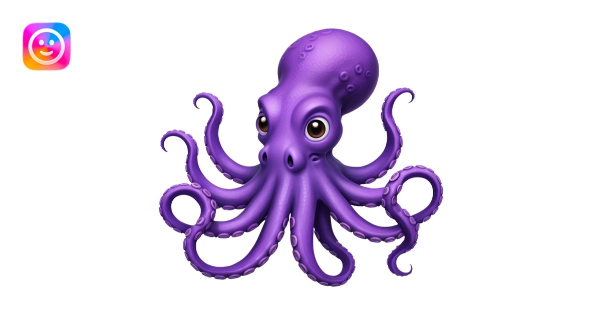 octopus emoji | AI Emoji Generator