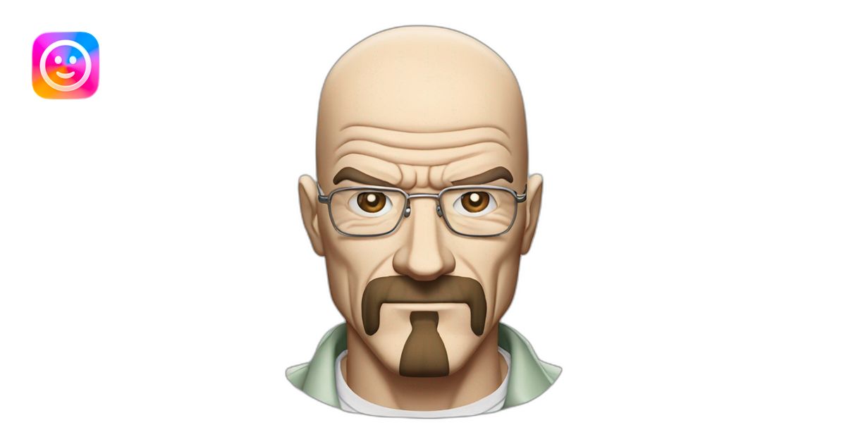 walter white in jojo's bizarre adventure emoji | AI Emoji Generator