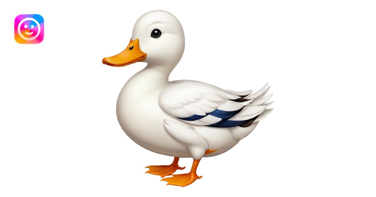 Swimming Duck emoji | AI Emoji Generator