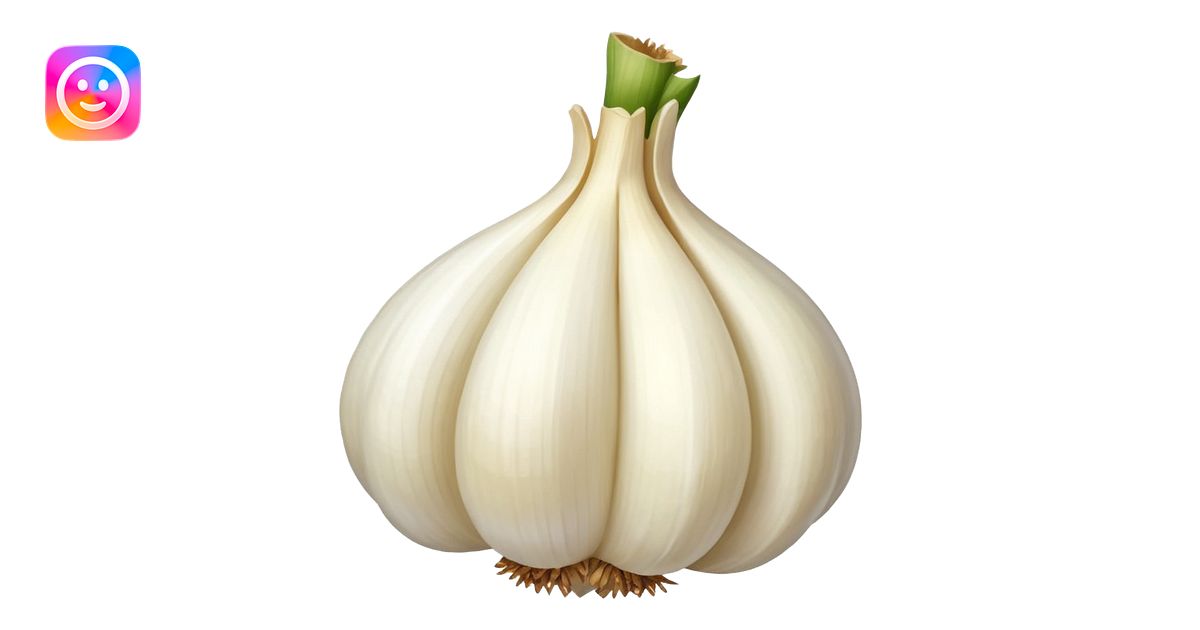 single garlic clove emoji | AI Emoji Generator