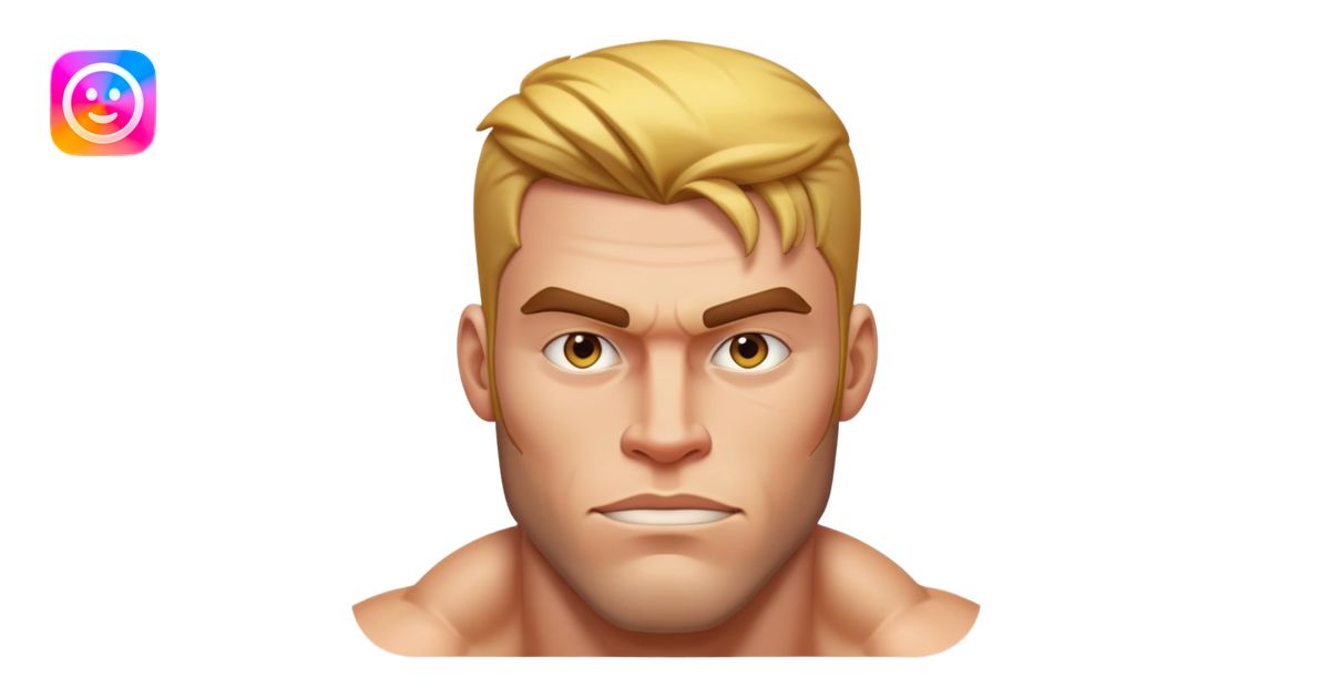 Giga chad emoji | AI Emoji Generator