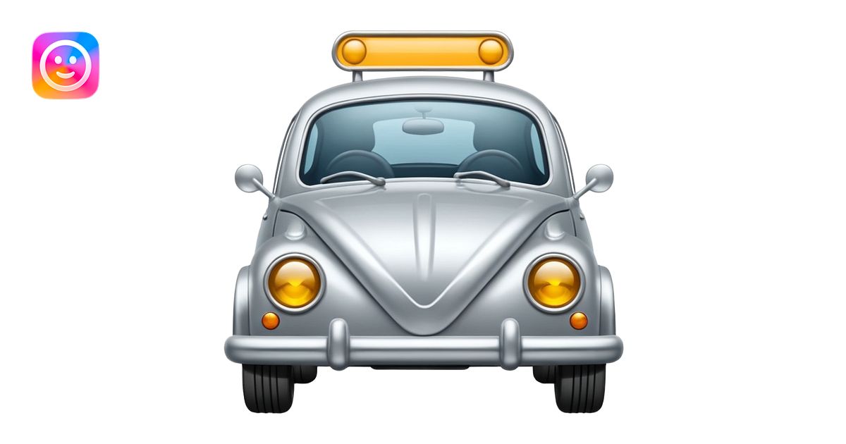 mach mir ein auto das auf einer route fährt emoji | AI Emoji Generator