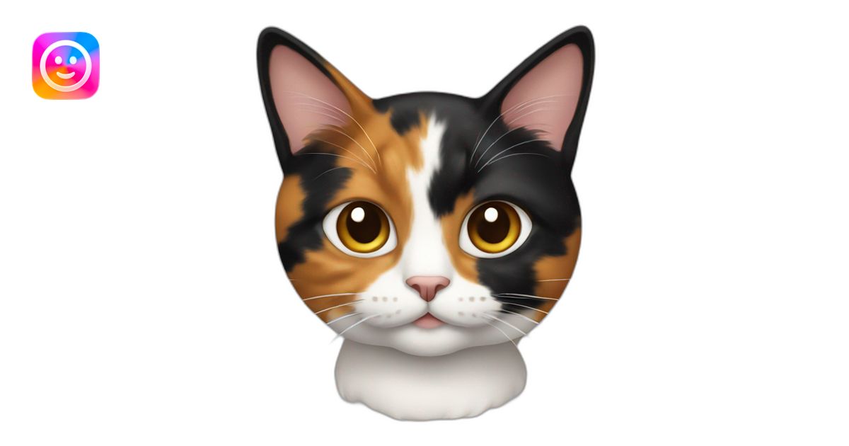 Calico cat emoji | AI Emoji Generator