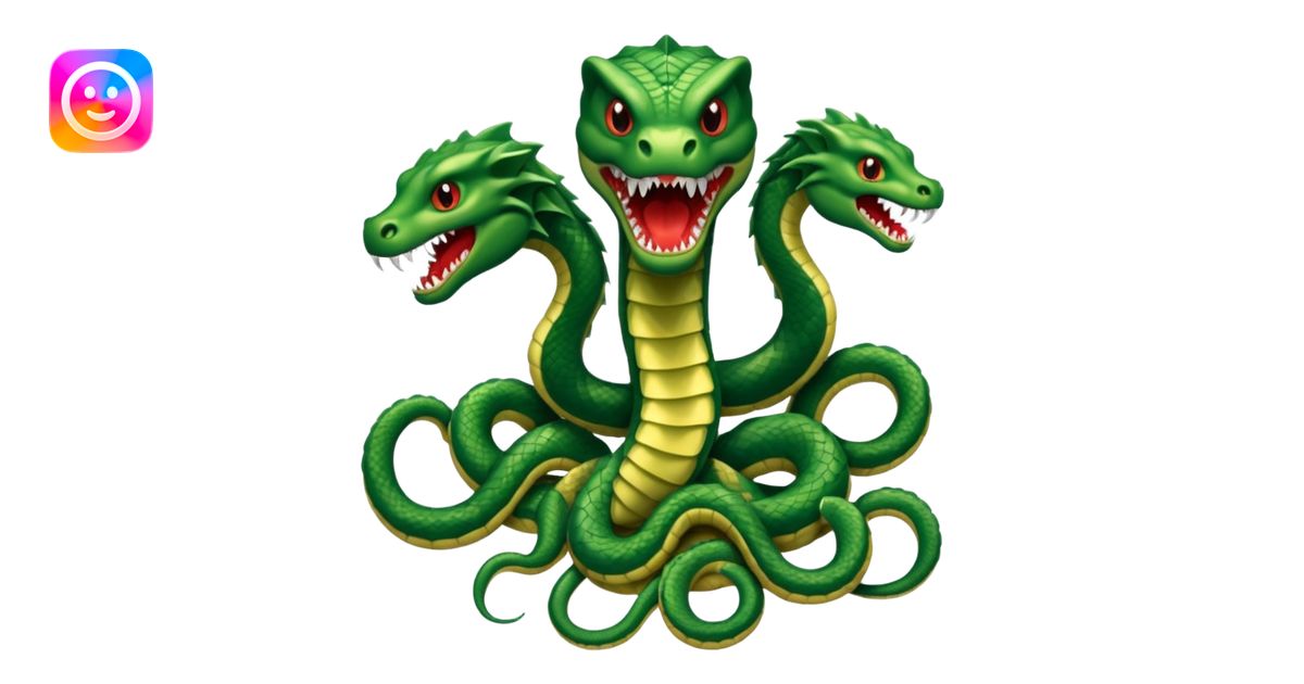 Hydra emoji | AI Emoji Generator